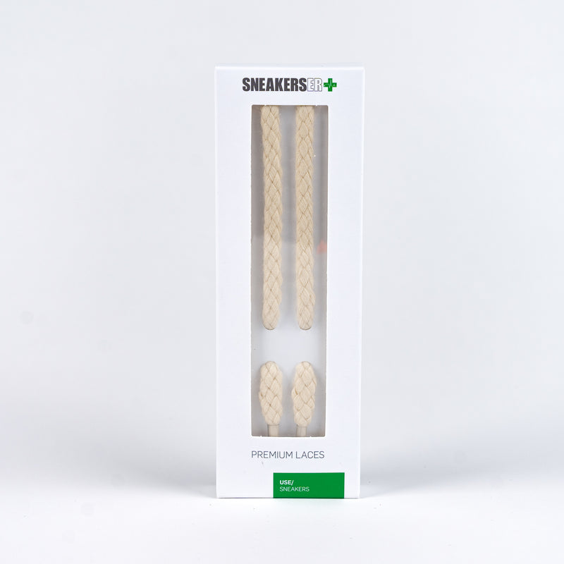 THICK DUNK ROPE LACES 120cm - NATURAL - Sneakers ER